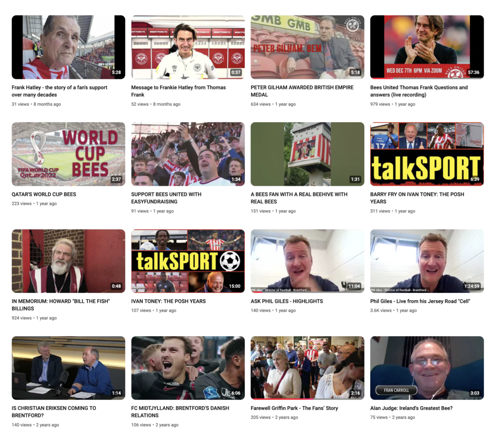 Phil Giles, Thomas Frank and others on BU's YouTube | Bees United